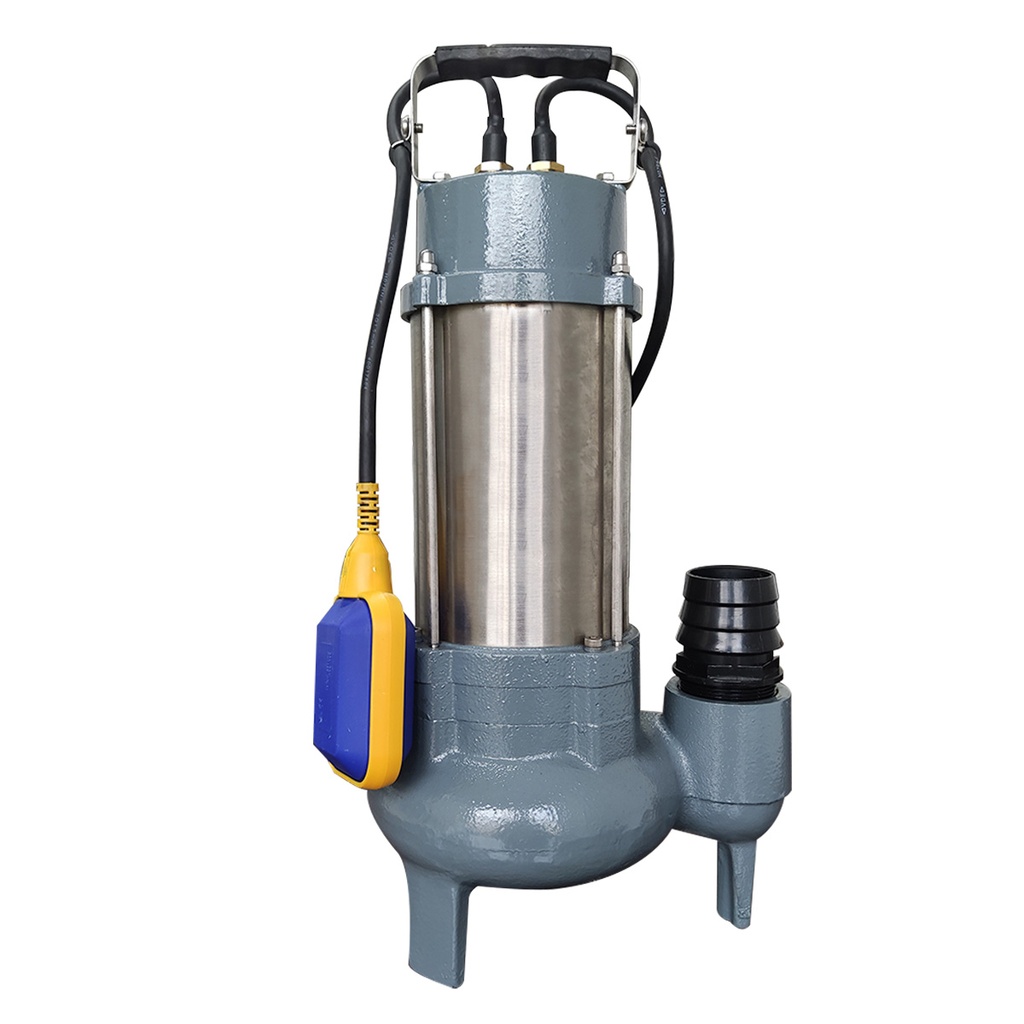 BOMBA SUMERGIBLE DE DRENAJE CLOACAL CZERWENY MODELO VSP 1500F - 2 HP ...